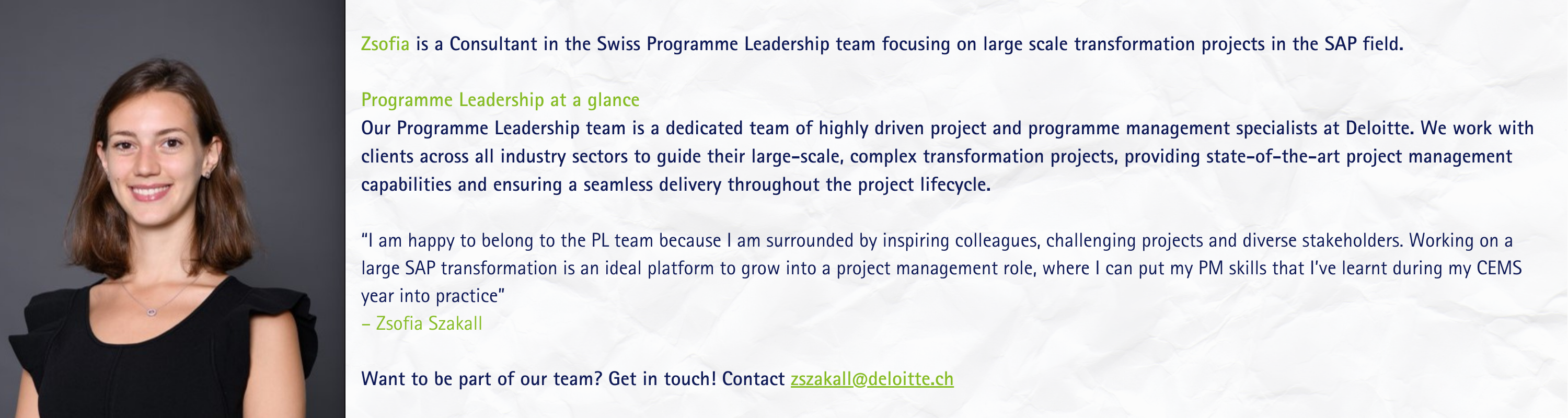 Get to know Deloitte better – let’s connect at the CEMS Career Forum in ...